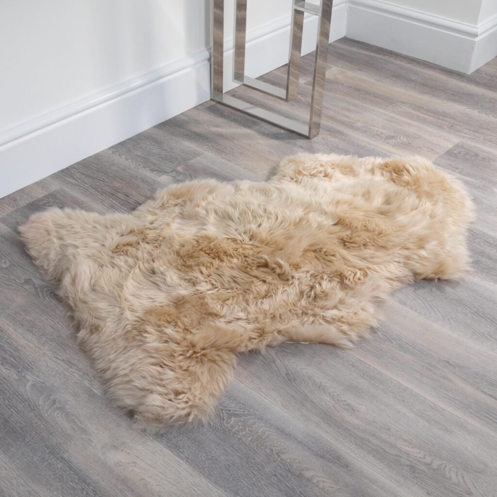Sand Beige Sheepskin Rug - Extra Large | Simply Sheepskin