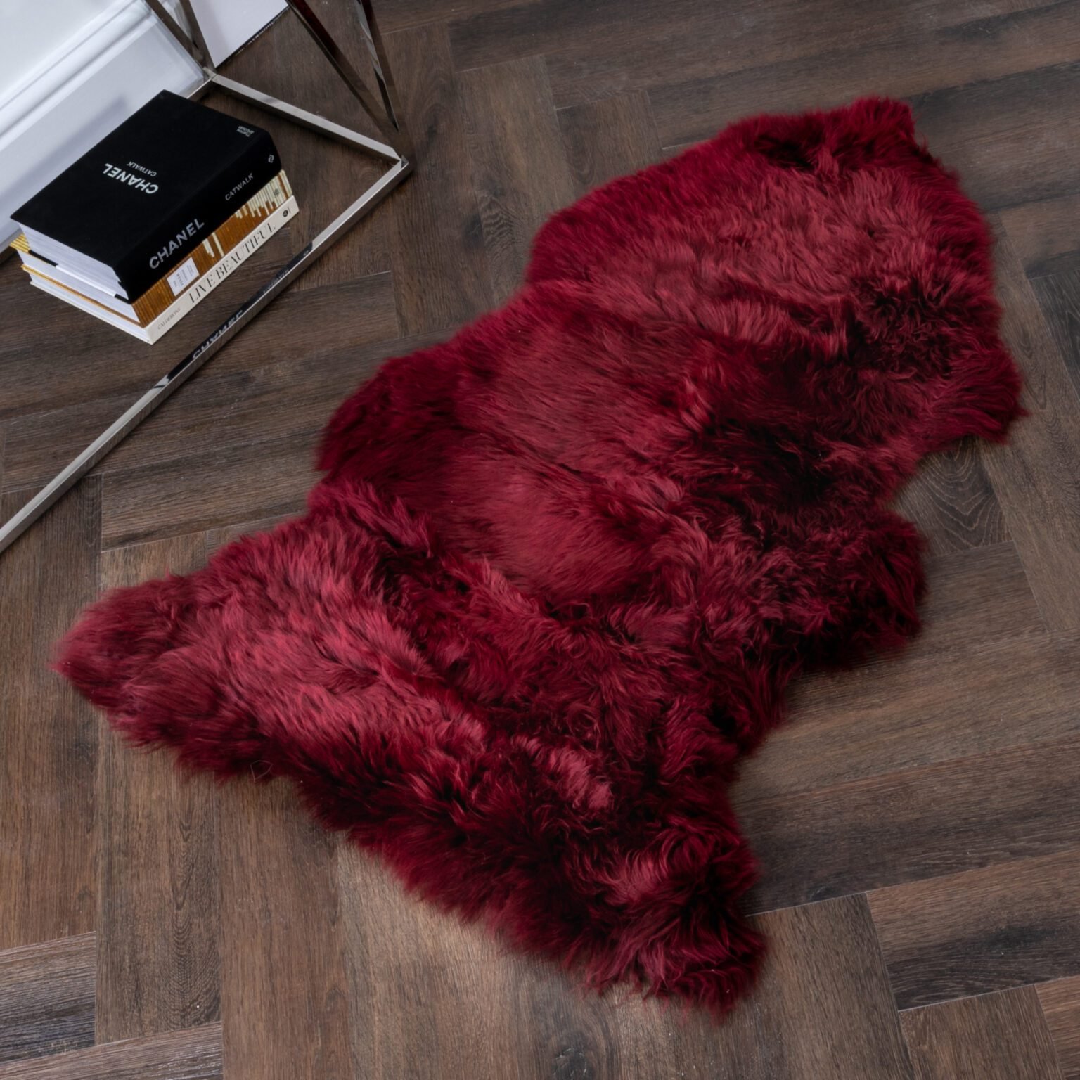 Red Sheepskin Rug - Extra Large | Simply Sheepskin